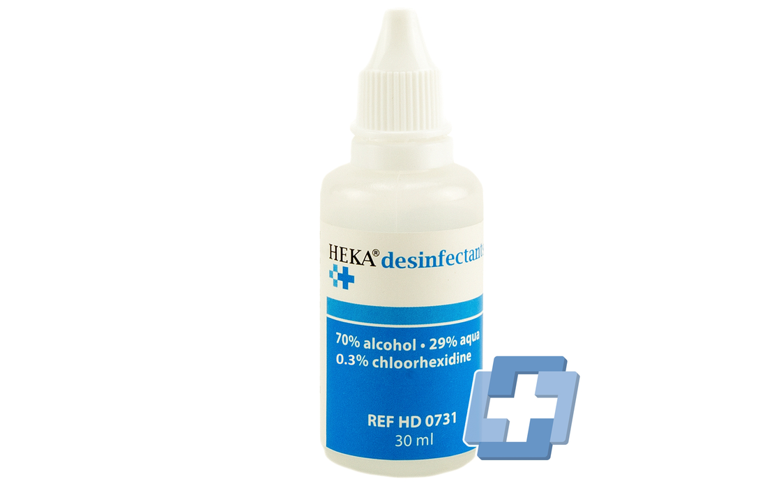 HEKA desinfectant 30 ml - Velvet Veiligheid